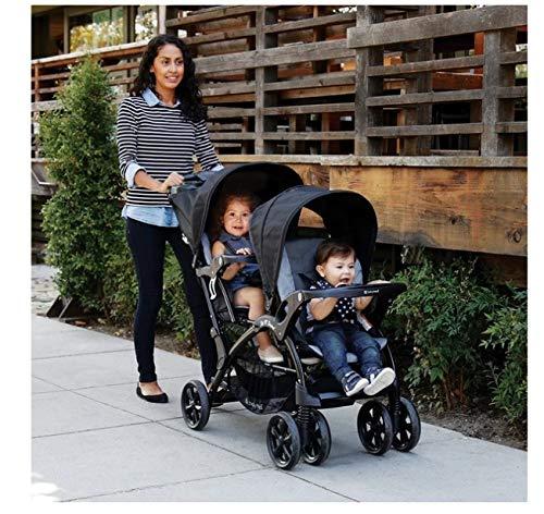 Baby Trend Sit N’ Stand Double Stroller, Onyx(Onyx) - Baby Trend ...