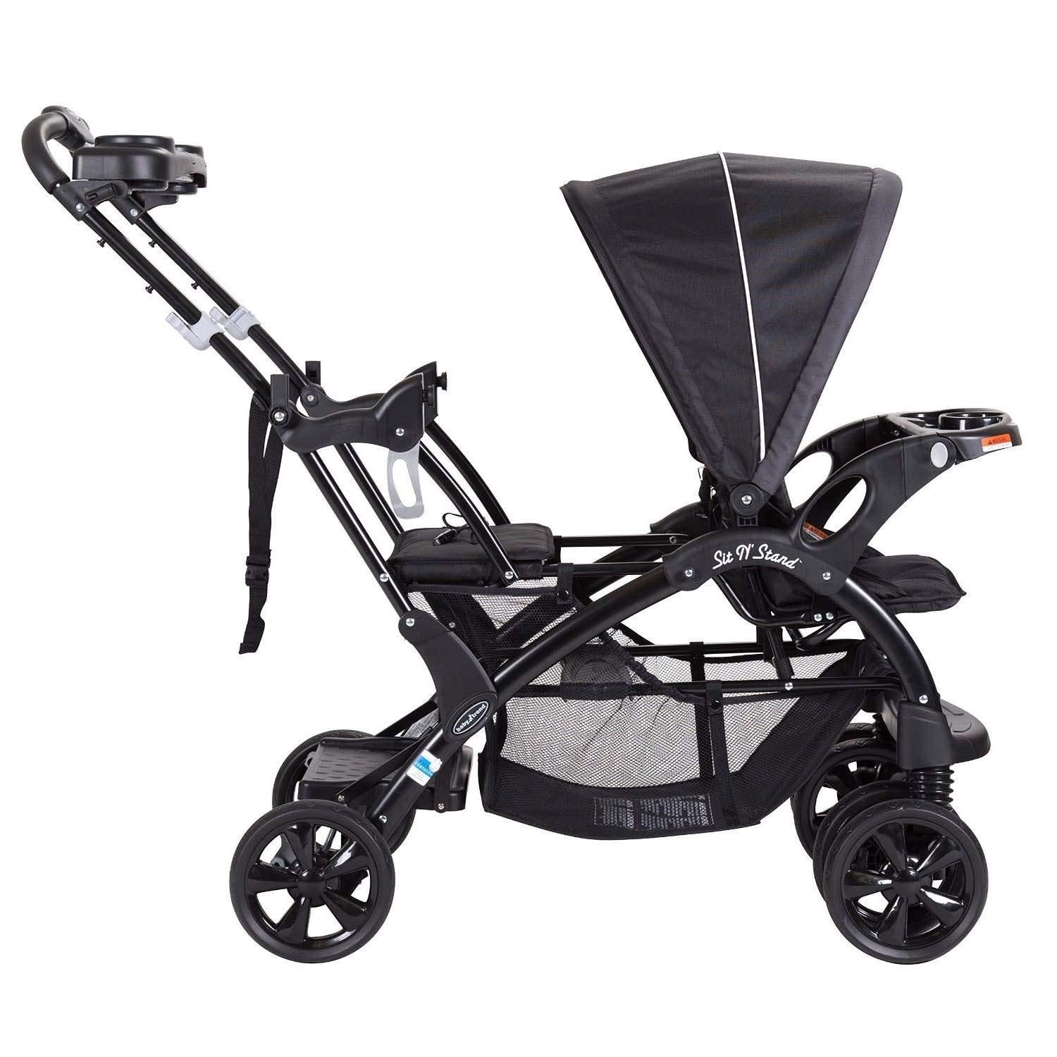 Baby Trend Sit N’ Stand Double Stroller, Onyx(Onyx) - Baby Trend ...